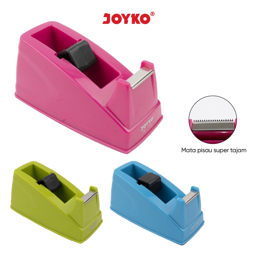 Jual Tape Cutter / Tape Dispenser / Pemotong Pita Perekat Joyko TC-111 ...