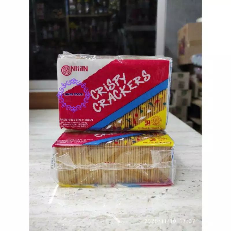 Jual Nissin- crispy crackers-makanan jadul-makanan tempo dulu-snack ...