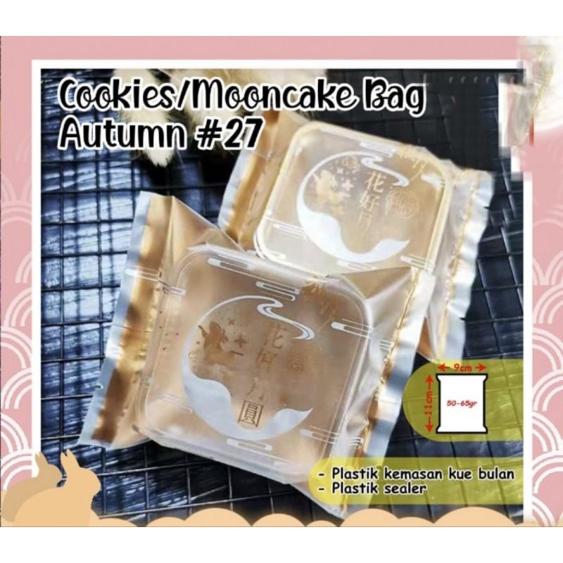 Jual 10 pcs cookies Bag Mooncake Bag Plastik Kue Nastar Plastik Permen ...