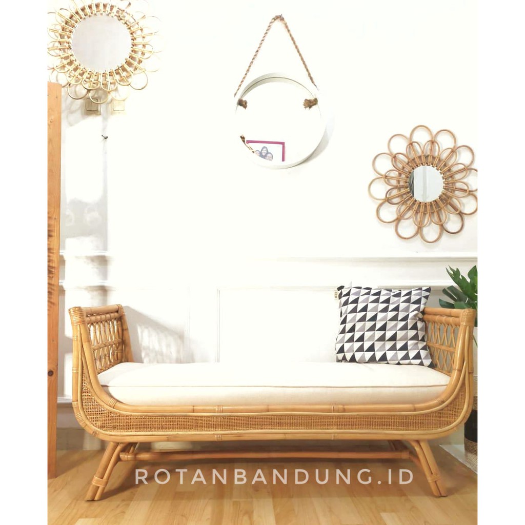 Jual Sofa rotan 3 seater | Shopee Indonesia