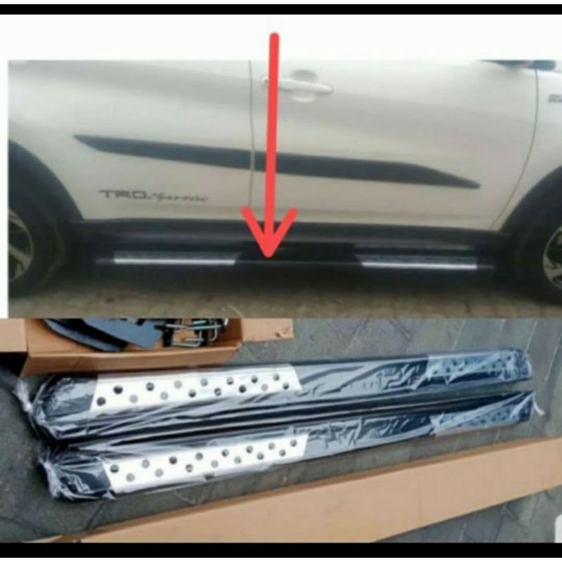 Jual Footstep Foot Step Injakan Samping Mobil Toyota All New Rush ...