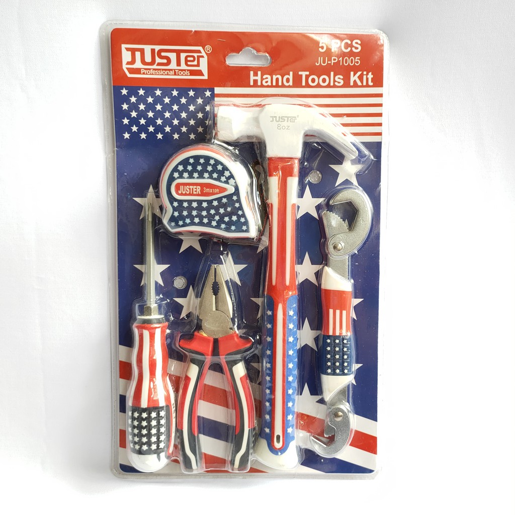 Jual Juster Tool Set Perkakas Paket isi 5Pcs - JUP1005 | Shopee Indonesia