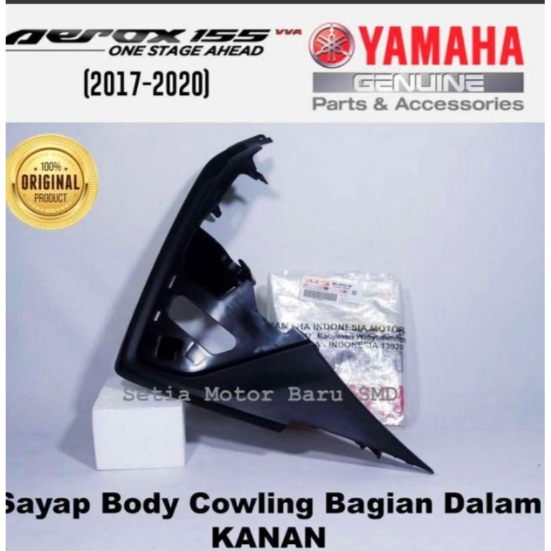 Jual Yamaha Panel Cowling Bagian Dalam Sayap Sirip Kanan Motor Aerox ...