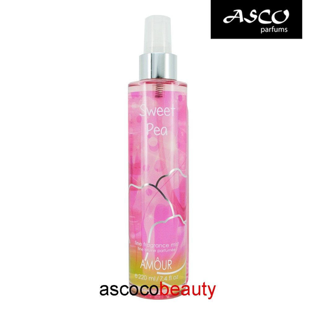Jual ASCO Amour Fragrance Mist Sweet Pea Body Mist _ ascocobeauty ...