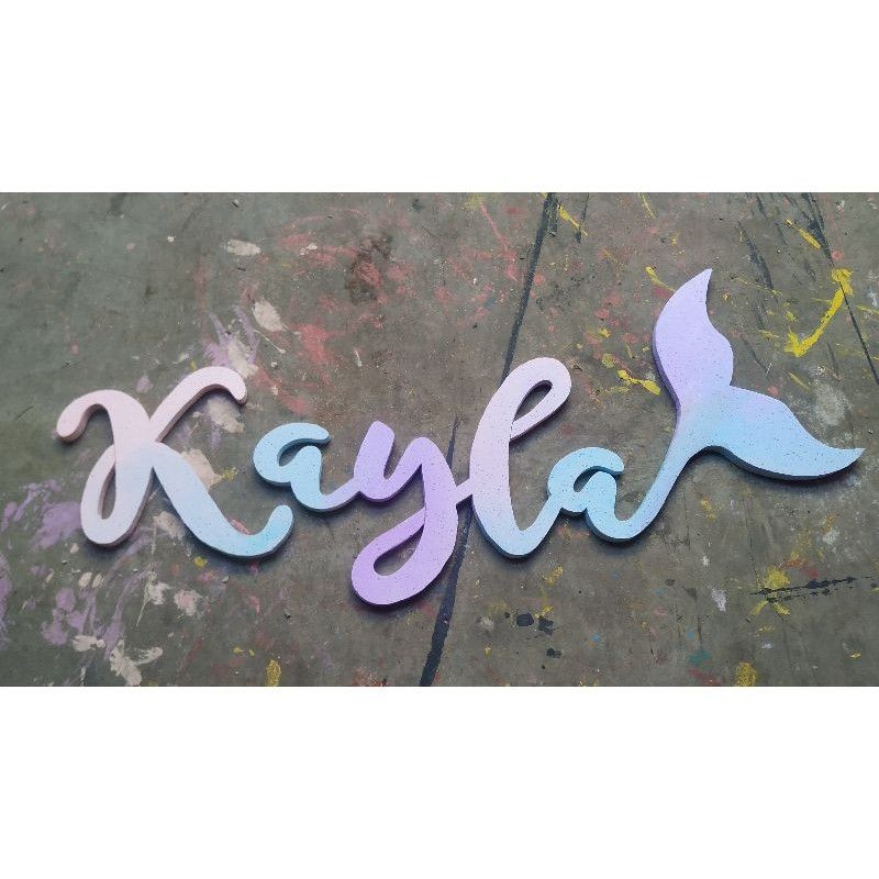 Jual tulisan custom mermaid | Shopee Indonesia