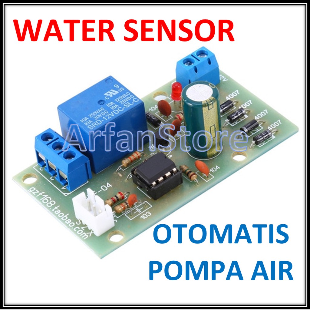 Jual Sensor Kontrol Otomatis On Off Pompa Air Tandon Toren Radar Tangki ...