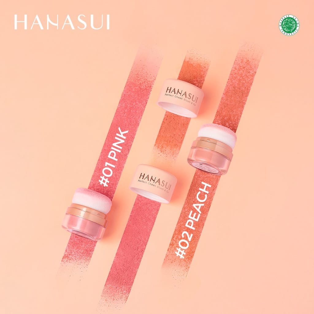 Jual Hanasui Perfect Cheek Blush & Go Powder BLUSH ON | Shopee Indonesia