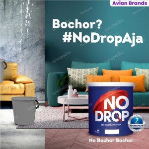 Jual No Drop Waterproof / Cat Pelapis Anti Bocor / Cat Nodrop Anti ...