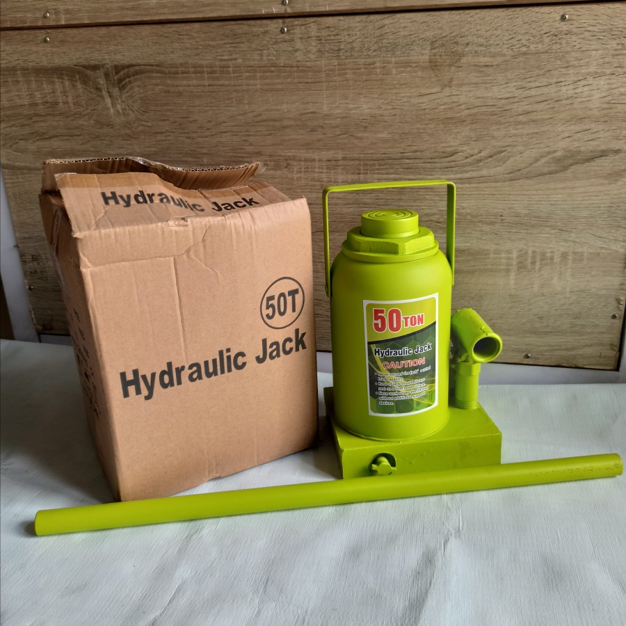Jual Dongkrak Botol 50TON Hidrolik Hydraulic Jack MOBIL & TRUK | Shopee ...