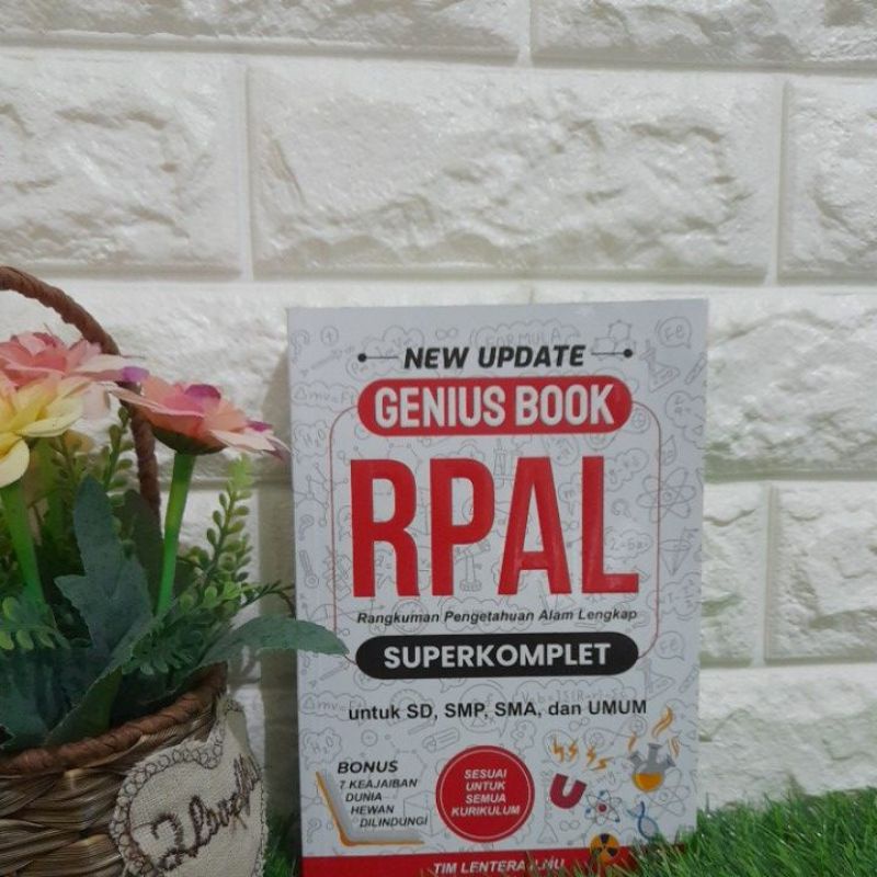 Jual BUKU NEW UPDATE GENIUS BOOK RPAL SUPERKOMPLIT SD,SMP,SMA DAN UMUM ...