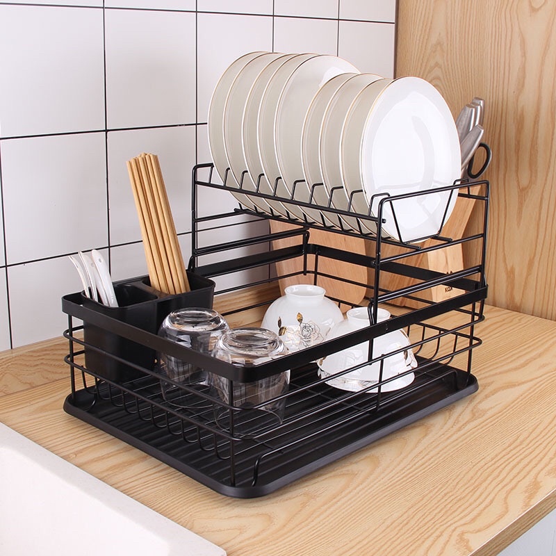 Jual Rak Piring Minimalis Nordic Style/ Rak Piring Anti Karat | Shopee ...