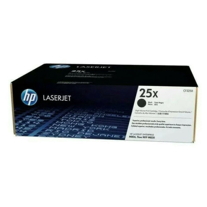 Jual HP BLACK LASERJET TONER CARTRIDGE CF325X 25X | Shopee Indonesia