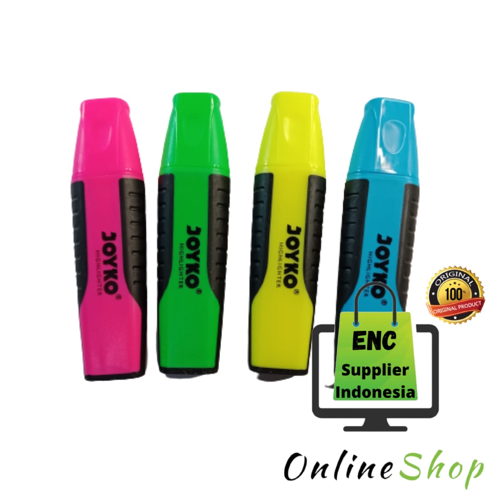 Jual joyko 1 buah JOYKO Stabilo warna stabillo highlighter color per ...