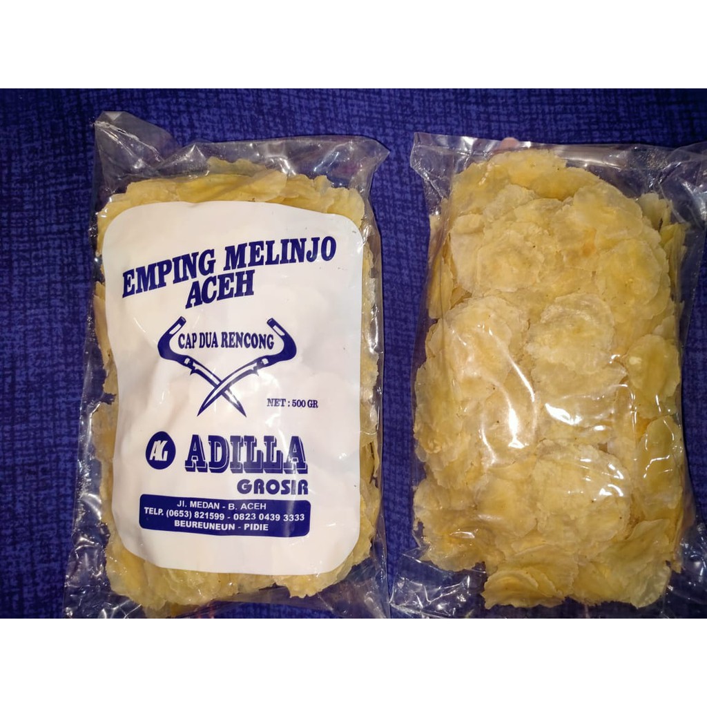 Jual Emping Aceh Kualitas Super Emping Grade A Super Tipis Melinjo Aceh ...