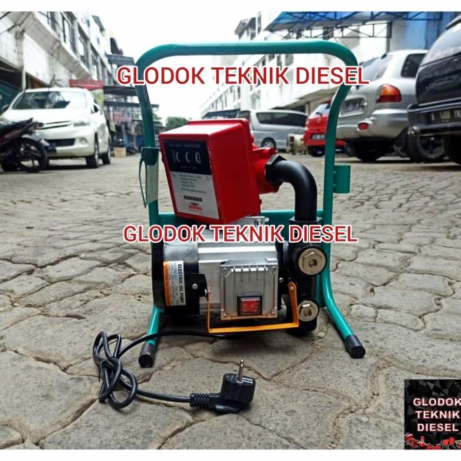 Jual Pompa Minyak Oli Solar Elektrik With Flow Meter Wipro Pmef3 ...