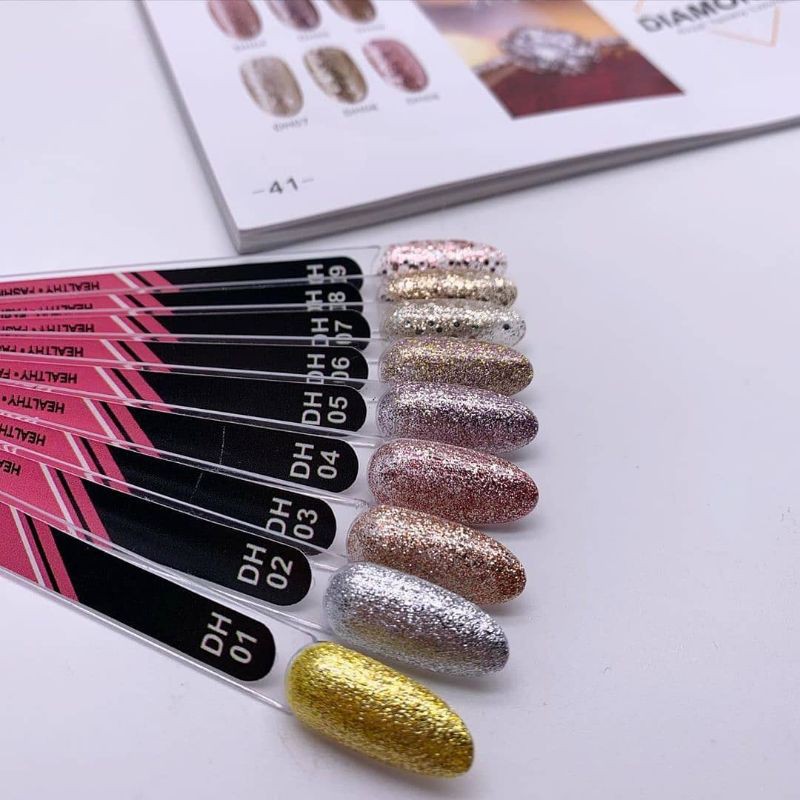 Jual Roniki Gel Polish Series Diamond - H/Nail Gel Polish/Cat Kuku ...