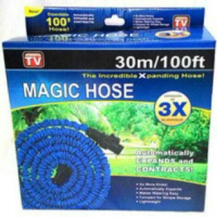 Jual magig hose slang elastis 30 m praktis dipakai dan di simpan ...