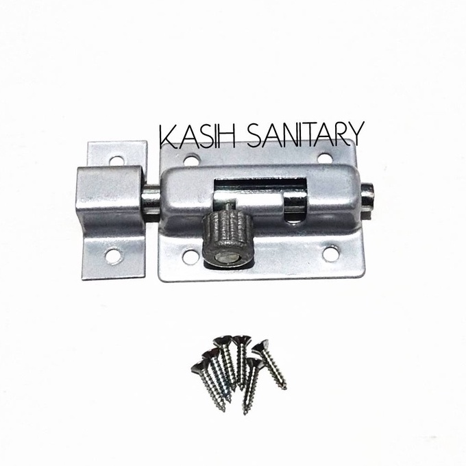 Jual GRENDEL SLOT BESI TEBAL 2 INCH GRENDEL TOWER BOLT GRENDEL SLOT ...