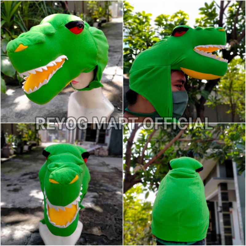 Jual TOPI KEPALA BUAYA BONEK BAJOL IJO PERSEBAYA VERSI DEWASA DAN ANAK ...