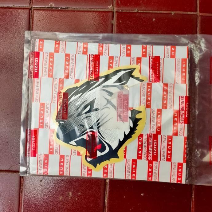 Jual stiker harimau / macan isuzu nmr 71 original | Shopee Indonesia