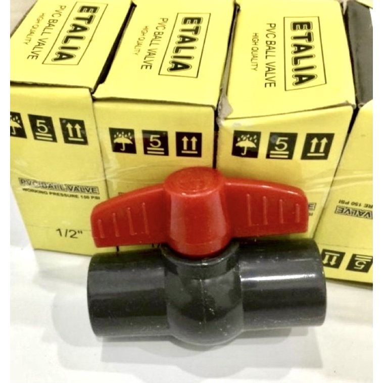 Jual MURAH Ballvalve pvc 1/2”inci polos Stop kran polos 1/2”inci ...