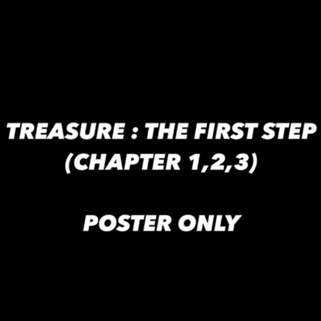 Jual POSTER ONLY TREASURE THE FIRST STEP CHAPTER 1 2 3 | Shopee Indonesia
