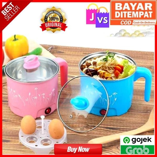 Jual Mini Rice Pot 1,6L/ Panci Listrik Serbaguna/ Mini Cooker Elektrik ...