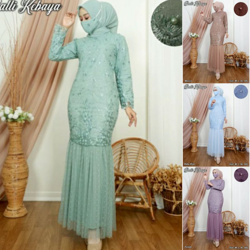 Jual KEBAYA ORIGINAL//KEBAYA MODERN//GAMIS DUYUNG TUTU// GAMIS BROKAT ...