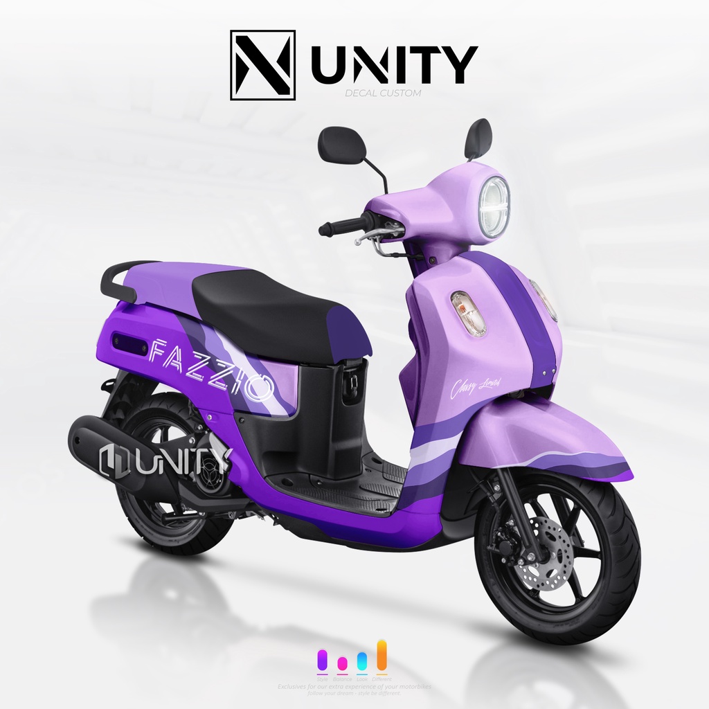 Jual Decal FAZZIO Stiker Fullbody YAMAHA FAZZIO 2022-2023-2024 Limiteds | Shopee Indonesia