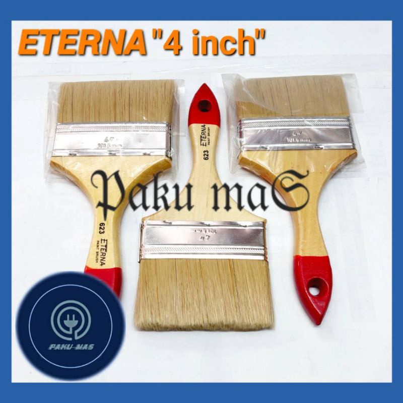 Jual Kuas cat eterna ukuran 4 inch kuas eterna | Shopee Indonesia