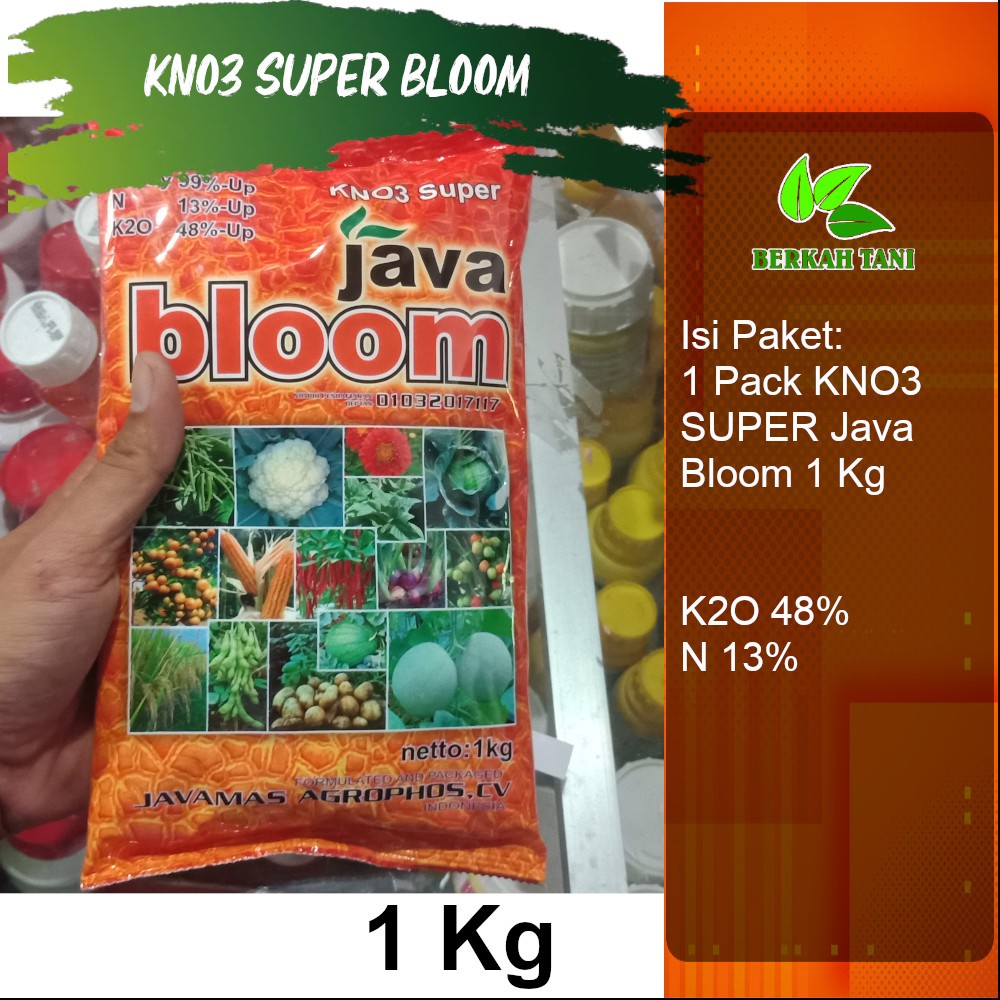 Jual Java Bloom 1Kg KNO3 Super KNO3 Kristal | Shopee Indonesia