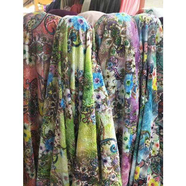 Jual Bahan/kain Bludru Motif Gradasi | Shopee Indonesia