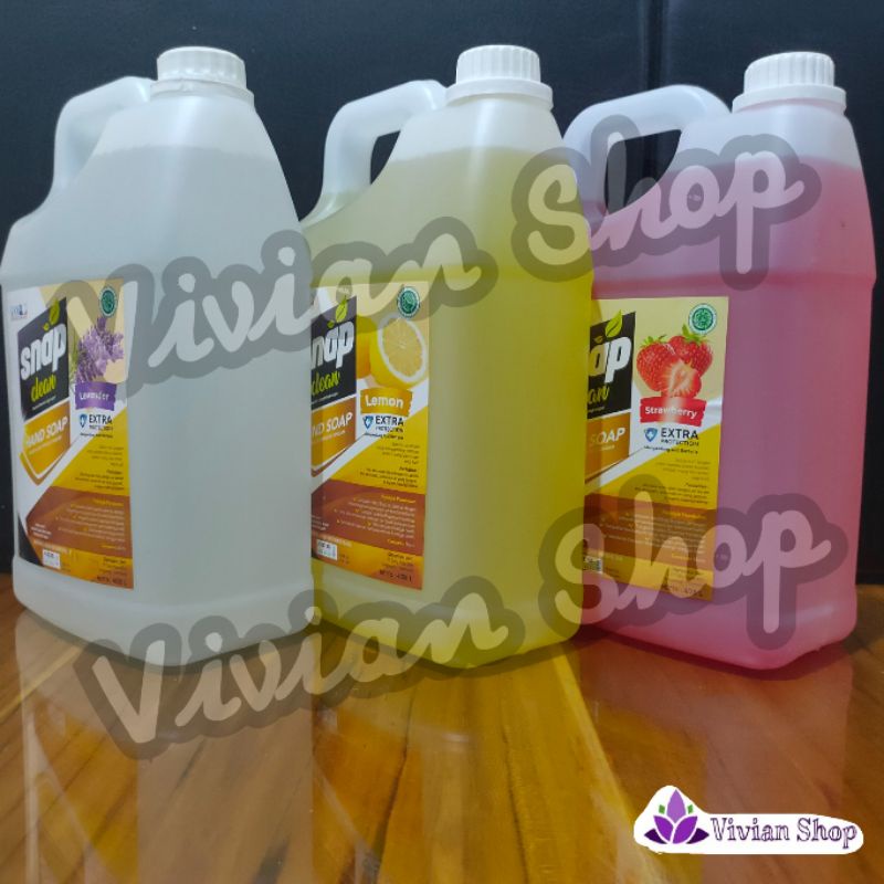 Jual SNAP CLEAN HAND SOAP 4 Liter | Shopee Indonesia