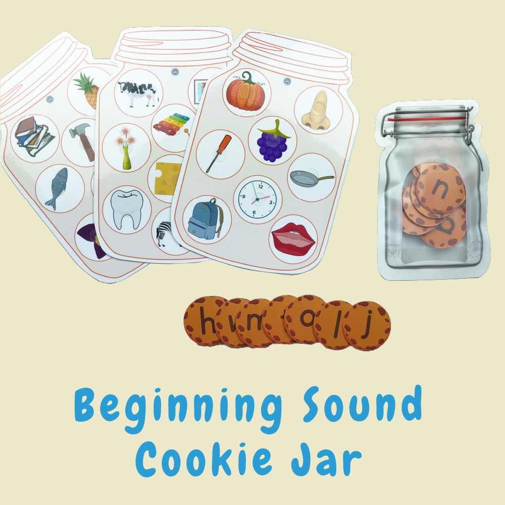 Jual Beginning Sound Cookie Jar Belajar Bahasa Fonik Montessori ...