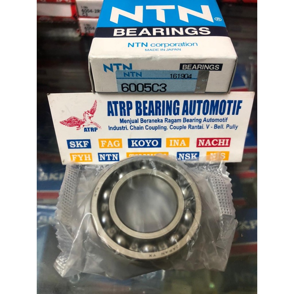 Jual BALL BEARING 6005 C3 NTN JAPAN ORIGINAL | Shopee Indonesia