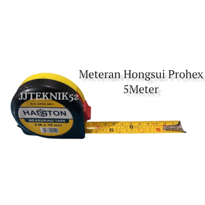 Jual Meteran Hongsui 5M Haston Prohex | Shopee Indonesia