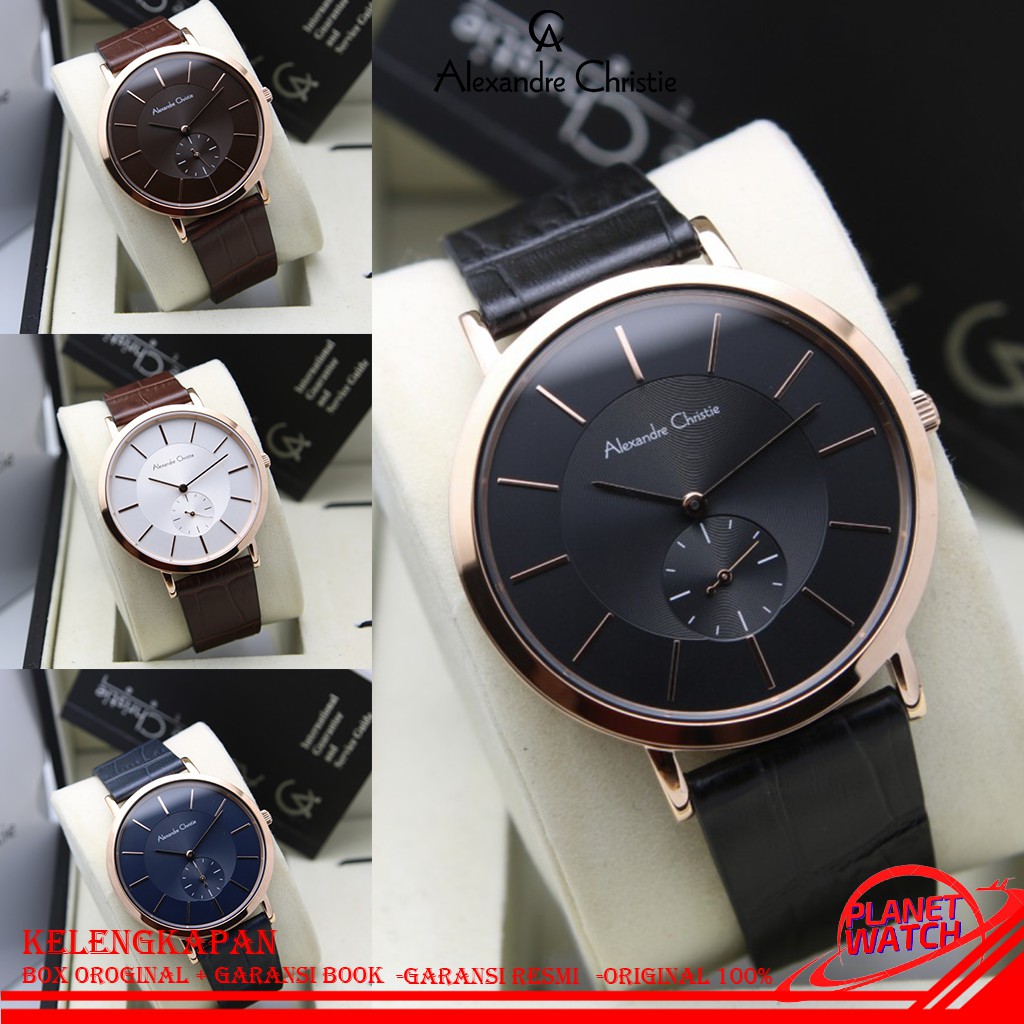 Jual ALEXANDER CHRISTIE PRIA ORIGINAL JAM TANGAN ALEXANDRE CHRISTIE ...