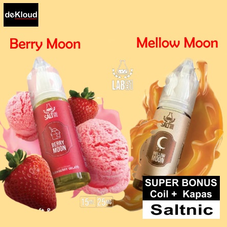 Jual Lab51 MOON SERIES | saltnic 25mg | berry mellow e-Liquid ...