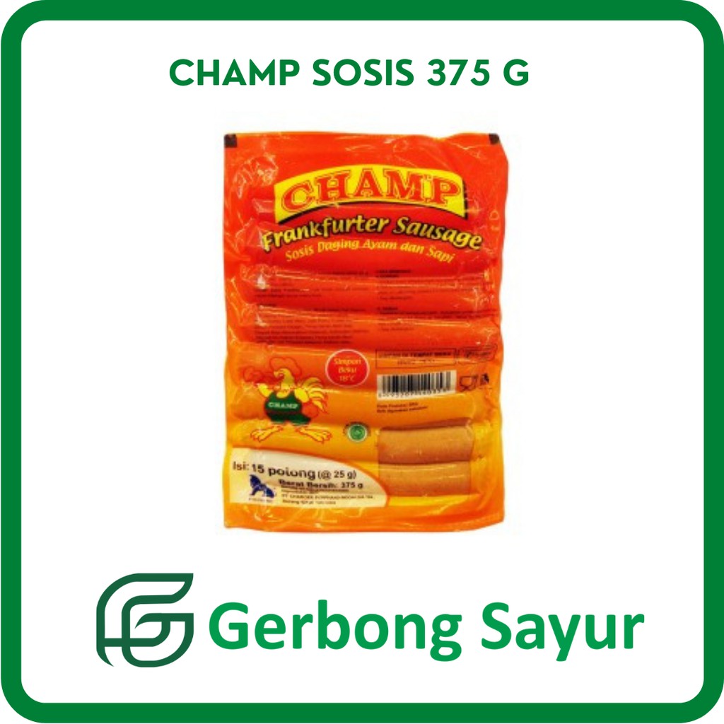 Jual Frozen Food Champ Sosis 375g | Shopee Indonesia
