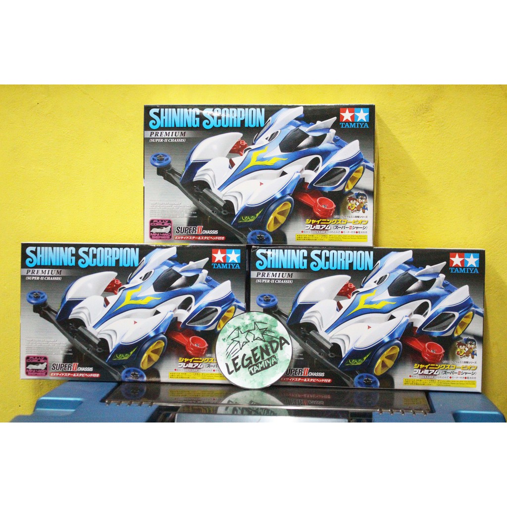 Jual TAMIYA 19436 Shining Scorpion Premium (Super-II / 2 Chassis ...