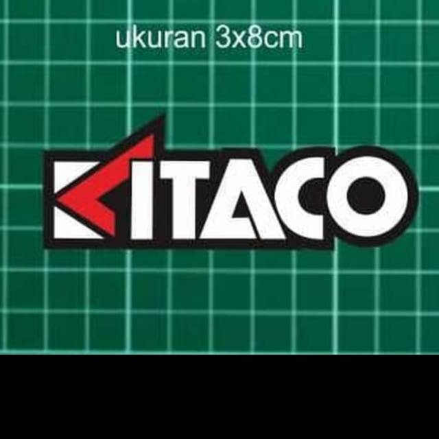 Jual Sticker cutting motor logo kitaco | Shopee Indonesia