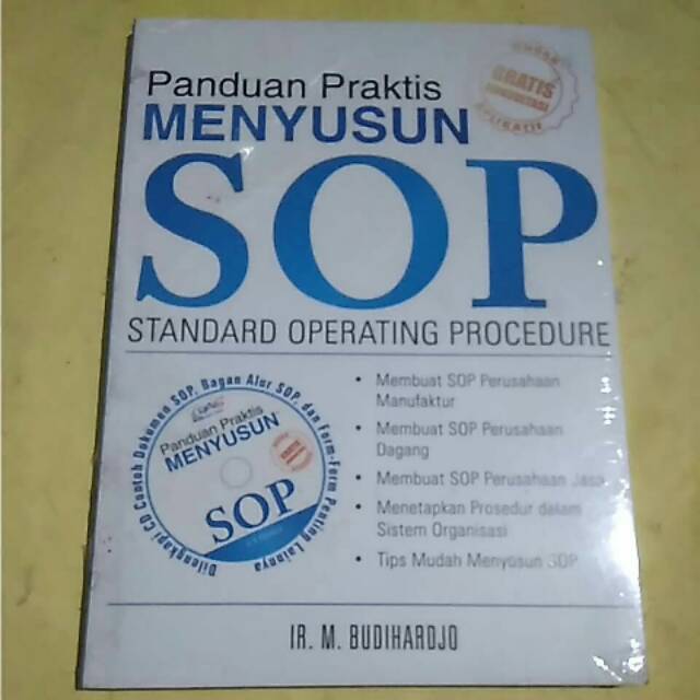 Jual Buku Panduan Praktis Menyusun SOP Standard Operating Procedure ... Jual Buku Panduan Praktis Menyusun SOP Standard Operating Procedure ...