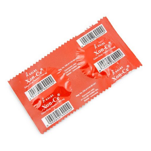 Jual Xon-Ce Tablet Hisap Vitamin C - 10 Strip (20 Tablet) | Shopee ...