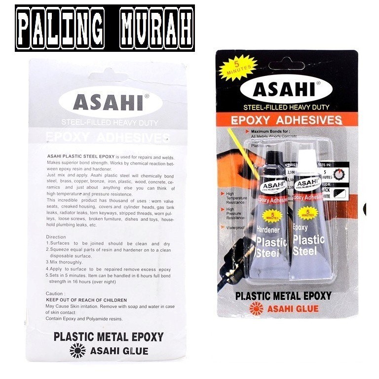 Jual LEM EPOXY / LEM CAMPUR / BESI / SERBAGUNA DEXTONE 5 MENIT Lem Besi Dextone 48g / 12g ...