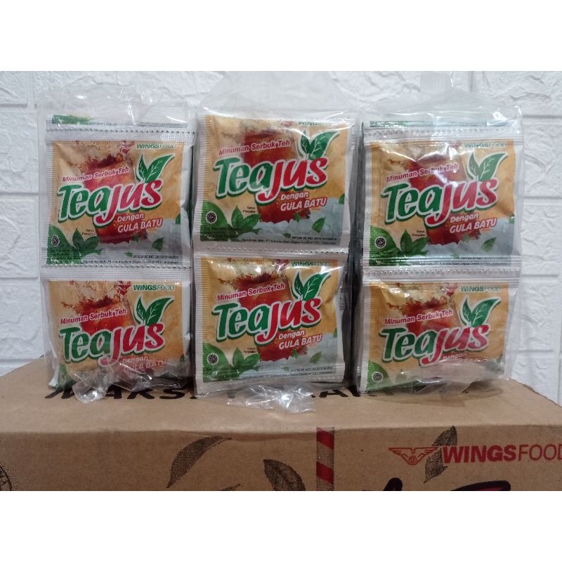 Jual TEA JUS GULA BATU 1 PACK | Shopee Indonesia