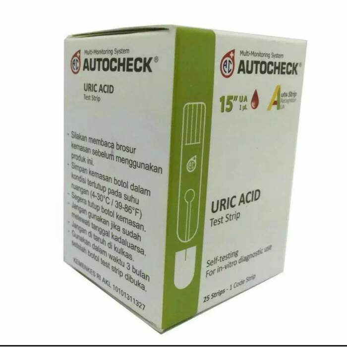 Jual Strip Autocheck Uric Acid (Asam Urat) | Shopee Indonesia