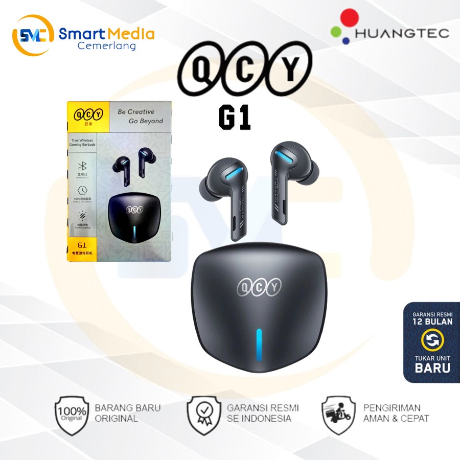 Jual QCY G1 45ms Low Latency Gaming Earbuds | Shopee Indonesia