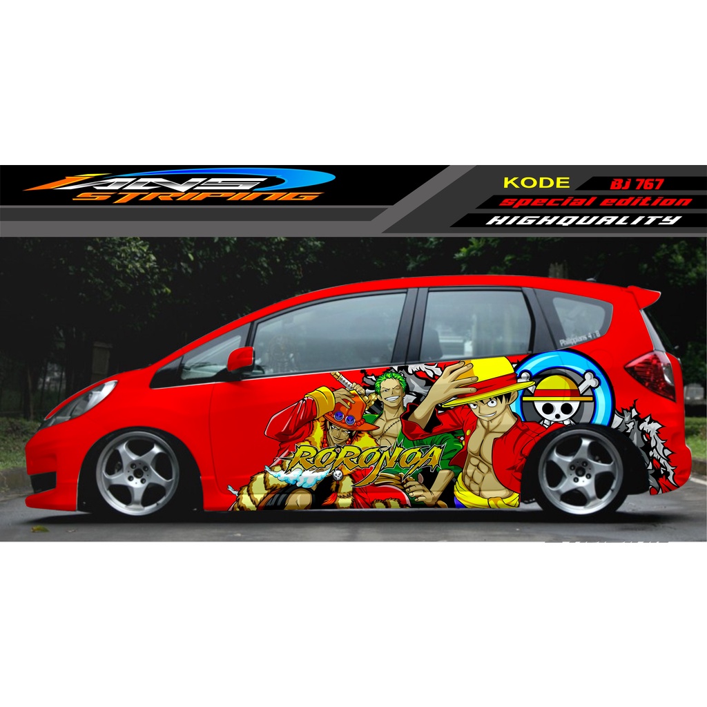Jual STIKER VARIASI MOBIL HONDA BRIO AGYA JAZZ AVANZA YARIS / DECAL ...