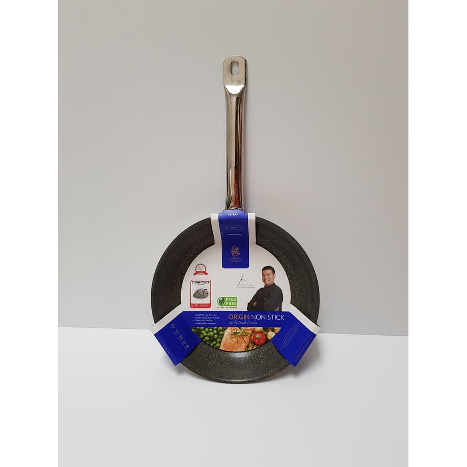 Jual BIMA ORIGIN NON STICK FRYPAN 26 CM STONEFORCE COATING B2003726 ...