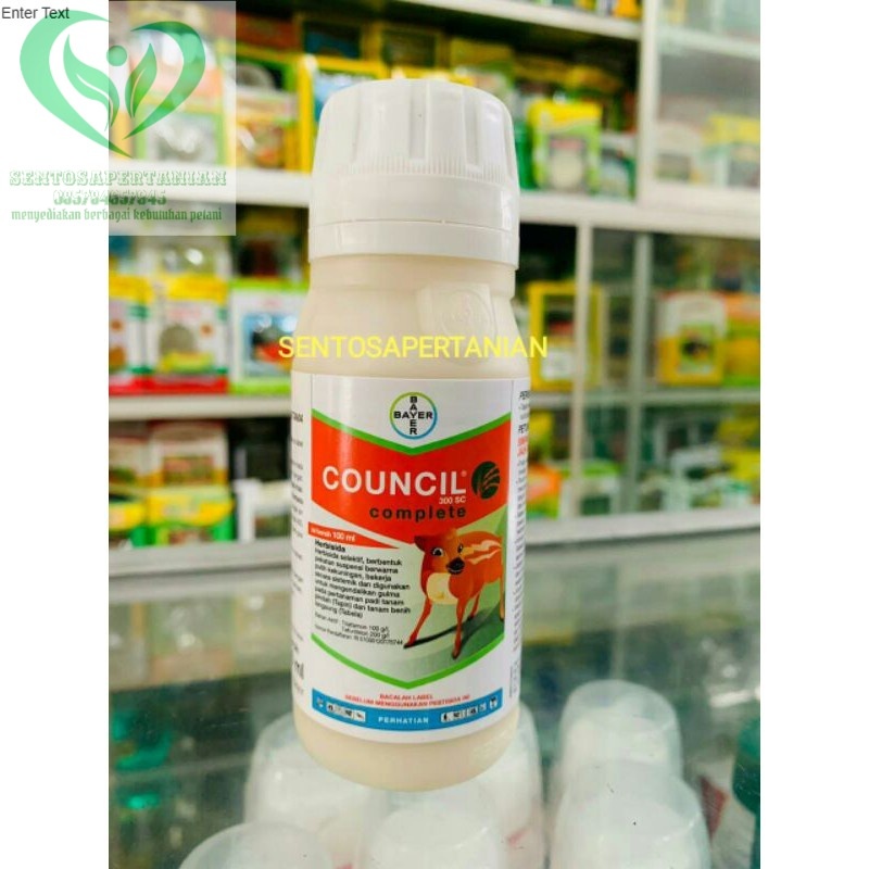 Jual herbisida sistemik selektif padi COUNCIL COMPLETE 300SC 100ml dari ...